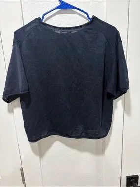 Buck Mason | Tops | Buck Mason Womens Dark Navy Lighthouse Linen Roll ...
